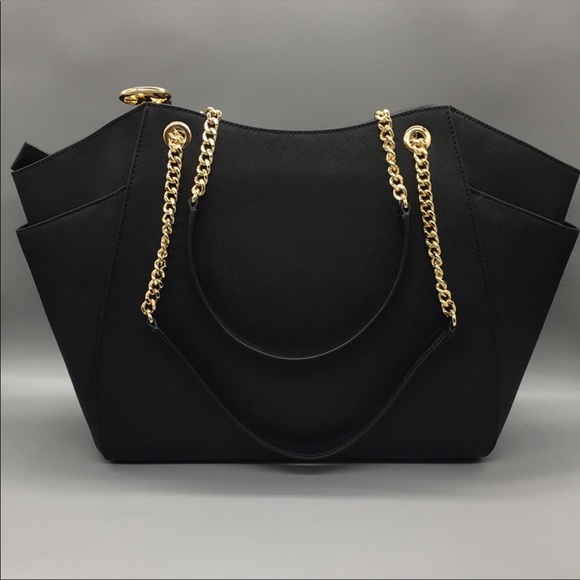 Michael Kors | Bags | Michael Kors Jet Set Travel Lg Chain Shoulder ...